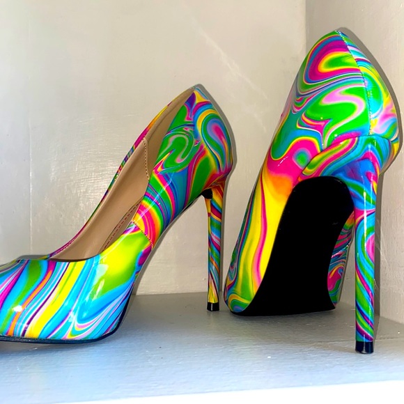 Shoes | Rainbow High Heels | Poshmark